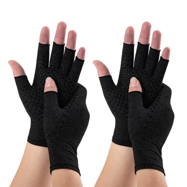 商品名:  Novetec 2 Pairs Arthritis Compression Gloves for Women Men Anti-Slip Gloves?for Rheumatoid, Osteoarthritis,Carpal ...