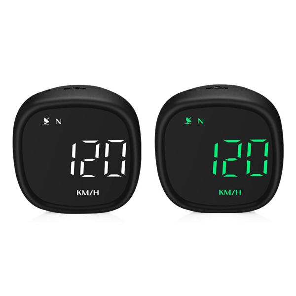 商品名KKnoon 車 オートバイ ヘッドアップディスプレイ LED デジタル GPS スピードメーター MPH/KMH対応 時間表示 超過速度アラーム 疲労 運転リマインダー ライトセンサー付きKKnoon Car Motorcycle ...