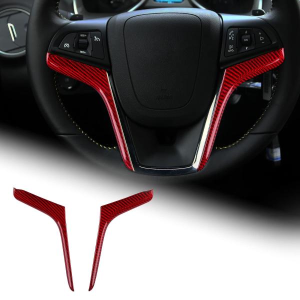 商品名:  AIRSPEED for Chevrolet Camaro 2012 2013 2014 2015 Car Center Steering Wheel Cover Sticker Real Carbon Fiber Steeri...