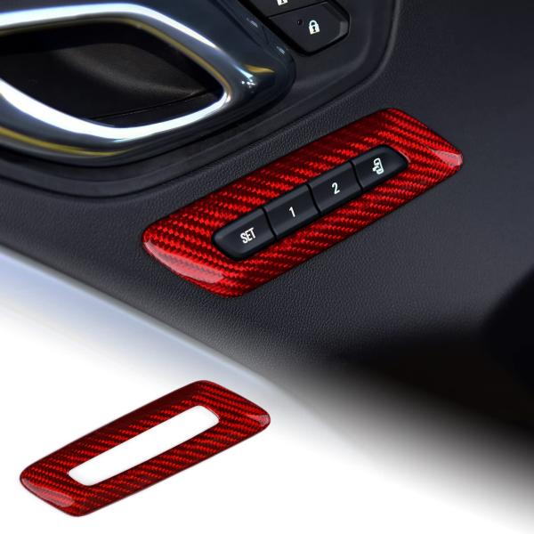 商品名: AIRSPEED 車のドアパネルカバー 本物のカーボンファイバー製自動ドアシートボタンフレームステッカー インテリアトリム シボレーカマロ 2016 2017 2018 2019 2020 2021 2022 2023 アクセサリ...