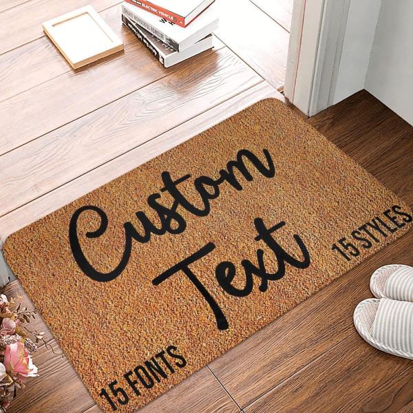 商品名:  Door Mat 24 X 16 Inch Mat Custom Indoor Outdoor Entrance Doormat Non Slip Welcome Funny Kitchen Bedroomブランド: Gener...