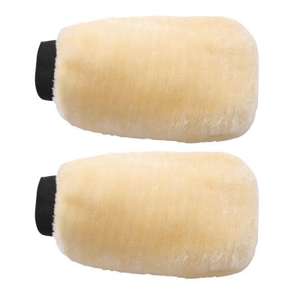 商品名:  Moioee Car Wash Wool Glove, 2 Pcs Fleece Auto Cleaning Pad Gloves, Soft High Density Automotive Washing Mat, Scrat...