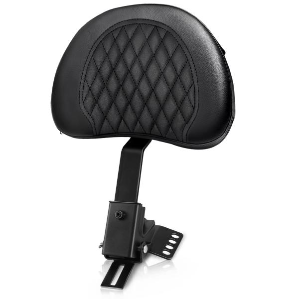 商品名:  Eumti Adjustable Plug-in Driver Rider Backrest Pad Motorcycle Front Custom Mounting Kit Compatible with Harley Tou...