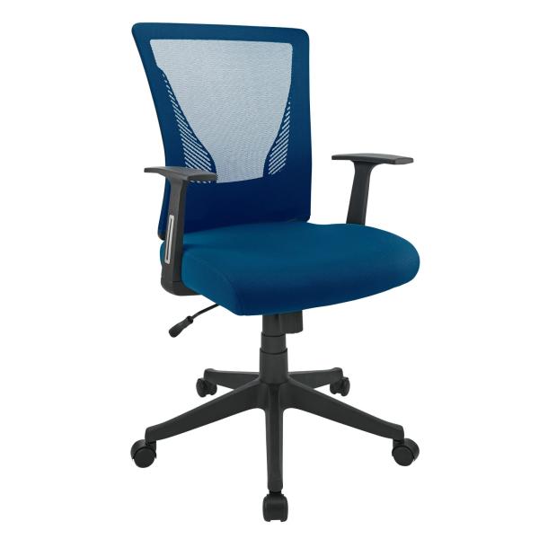 商品名:  Realspace〓 Radley Mesh/Fabric Mid-Back Task Chair, Rich Blue, BIFMA Compliantブランド: Realspace高さ: 23cm横幅: 12cm奥行: 27...