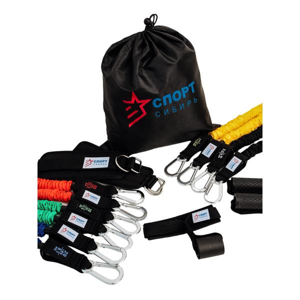 商品名: 改良版 チューブエキスパンダー 筋力トレーニング用レジスタンスバンド 自宅でのワークアウト器具 Set of Resistance Bands with Handles for Strength Training, Tubular...