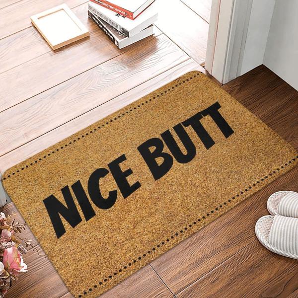 商品名:  Door Mat 24 X 16 Inch and 32 X 20 Inch Entrance Floor Mat Nice Butt Funny Indoor Outdoor Entrance Doormat Non Slip...