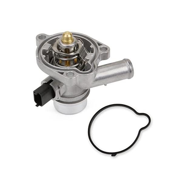 商品名: MITZONE アップグレード アルミニウム クーラント サーモスタット ハウジングアセンブリ シボレー クルーズ 2011-2016 Trax Sonic 2013-2020 ビュイック アンコール 2013-2020 1.4L...