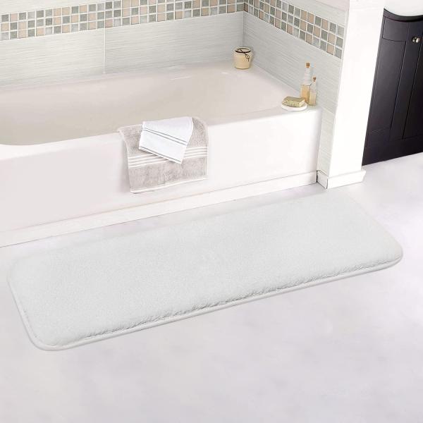 商品名:  Bathroom Rugs Runner Non-Slip Bath Mat Ultra Soft Absorbent Microfibers Bath Rugs Super Thick Plush Machine Washab...