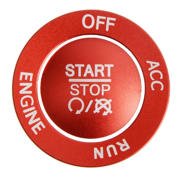 商品名:  ZYHW Aluminum Push Start/Stop Engine Button Cover Trim, One Click Push Start Button Sticker Decor for 2015-2021 Do...