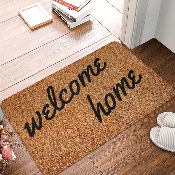 商品名:  Door Mat 24 X 16 Inch and 32 X 20 Inch Welcome Home Funny Indoor Outdoor Entrance Doormat Non Slip Welcome Funny K...