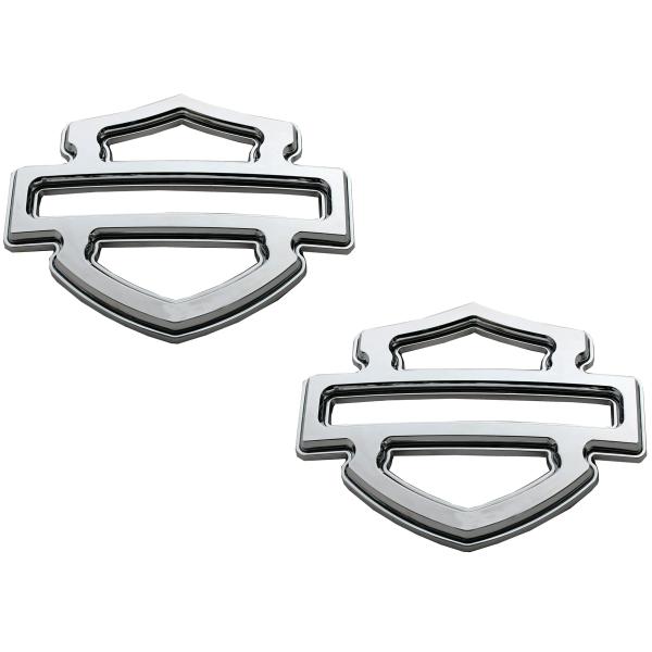 商品名:  2pcs New Custom Badges Double Layer Emblems Replacement for Harley CVO Custom Tank Emblems (Chrome)ブランド: DUNSBY高さ:...