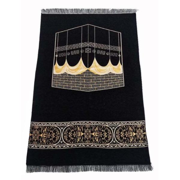 商品名:  Thick Prayer Rug Islamic Decorative Comfortable Janamaz for Salat, Namaz Muslim. with Free, Complimentary Tasbeeh/...