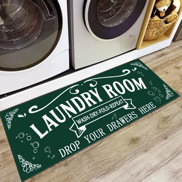 商品名:  comfoyar Laundry Room Rug Runner Non Slip Laundry Rugs and Mats for Laundry Room Decor Washable Floor Mat for Laun...
