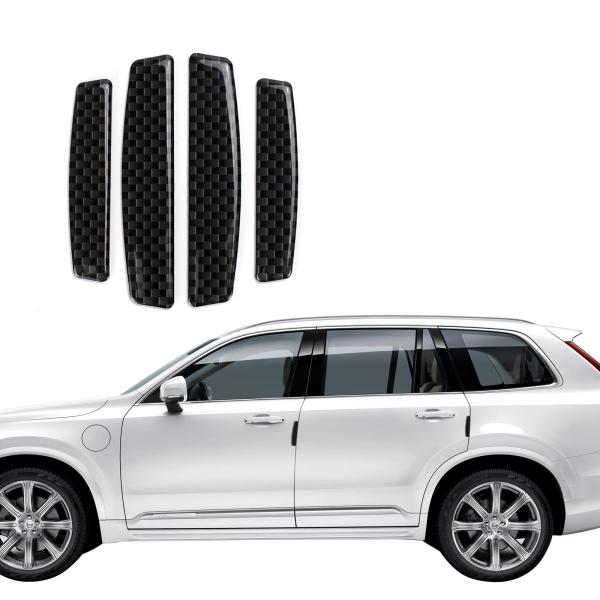 商品名:  cueclue Pack-4 Side Door Edge Guards Protector, Bumper Protector Strips Trim Cover, Car Decorative Anti-Collision ...