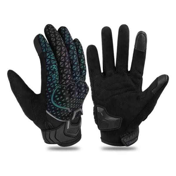 商品名:  Motorcycle Gloves for Men and Women Touchscreen Motorbike Gloves for BMX ATV MTB Riding Cycling Colorful Reflectio...