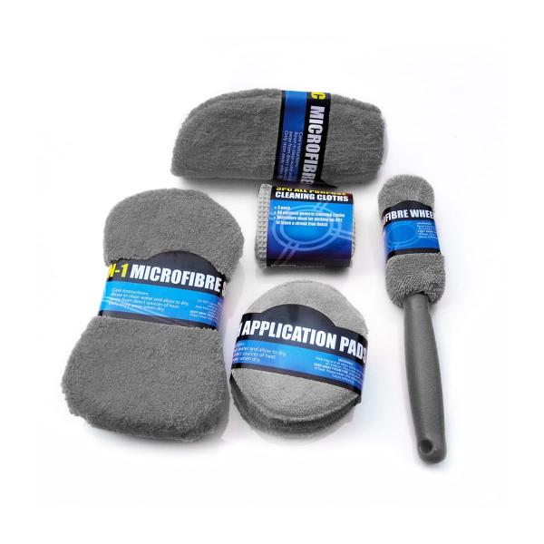商品名:  Moioee Car Cleaning Tools Kit, 9 Pcs Car Wash Tools for Detailing Interior and Exterior Cleaning, Microfiber Wash ...