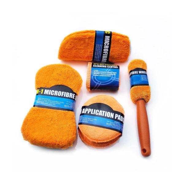 商品名:  Moioee Car Cleaning Tools Kit, 9 Pcs Car Wash Tools for Detailing Interior and Exterior Cleaning, Microfiber Wash ...