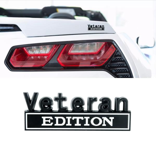 商品名:  Mesen Car Emblem Veteran Edition, Car Exterior Emblems Badge 3D Sticker Decal, Car Side Rear Front Hood Trunk Door...