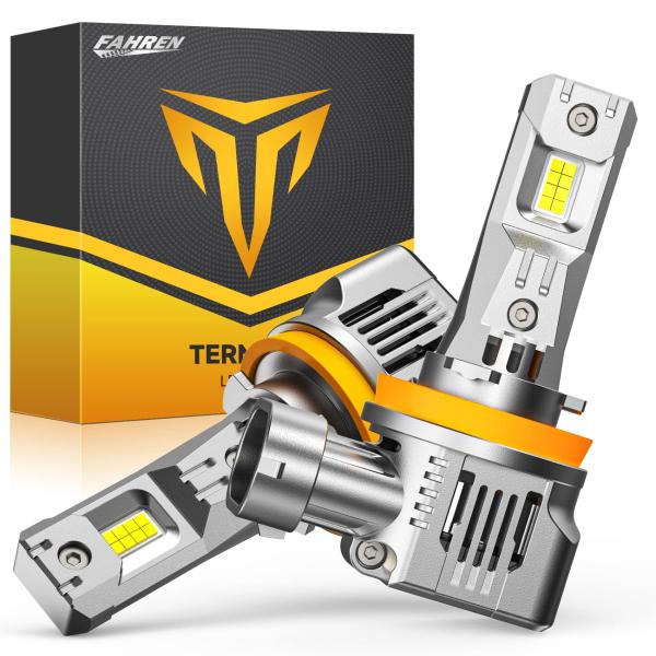 商品名: FAHREN H11 LED Headlight bulbs,28000LM 800% Brightness H8 H9 LED Bulbs,6500K Cool White LED Light bulbs,1:1 Mini Si...