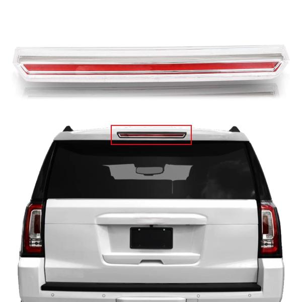 商品名: Partzer LED サードブレーキライト ハイマウント ストップライト クリア 2015-2020 GMC Yukon/Yukon XL キャデラック エスカレード/エスカレード ESV 交換用 22783103 Partze...