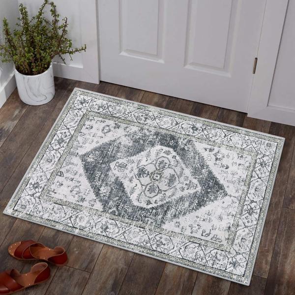 商品名:  Lahome Boho Washable Rugs for Entryway - 2x3 Small Non-Slip Kitchen Rug Throw Lightweight Area Rugs for Bedroom Gr...