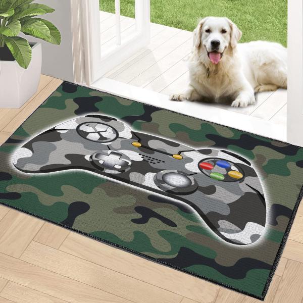 商品名:  Gamer Area Rugs Gaming Carpets for Boys Kids Gamer Room Decor Non-Slip Game Rug Floor Mat Throw Home Game Room Cam...