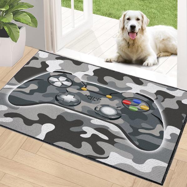 商品名:  Gamer Area Rugs Gaming Carpets for Boys Kids Gamer Room Decor Non-Slip Game Rug Floor Mat Throw Home Game Room Cam...