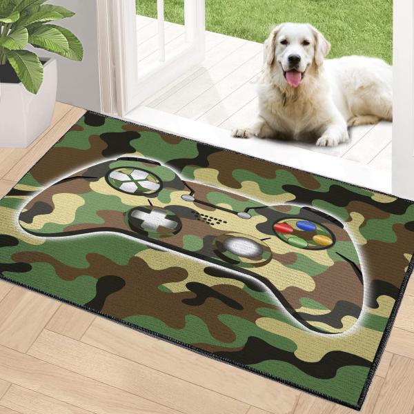 商品名:  Gamer Area Rugs Gaming Carpets for Boys Kids Gamer Room Decor Non-Slip Game Rug Floor Mat Throw Home Game Room Cam...
