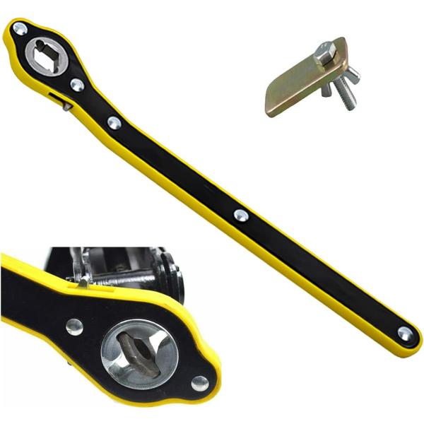 商品名YIDM 自動車用ジャッキラチェットレンチ 360°回転 省力化 自動車ジャッキラチェットレンチ リフトスピードハンドルツール 旅行/オートバイ/トラック/SUV/バン/その他の車両用ハサミジャック用ラチェットハンドルYIDM Aut...