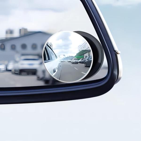 商品名: QIIYCCE ブラインドスポットカーミラー サイドミラーのブラインドスポットの観察に使用 2インチ 角度調節可能 HD 広角 小型ラウンドミラー 車 SUV トラックに最適 (2) QIIYCCE Blind Spot Car ...