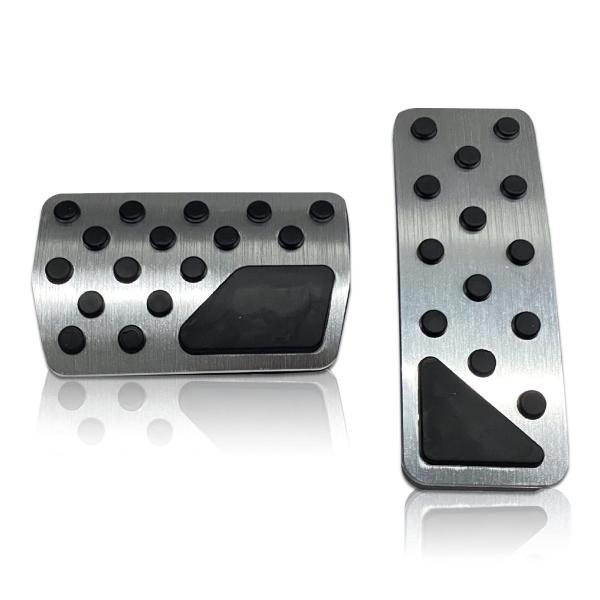 商品名:  Miytsya 2 PCS Aluminum Alloy Anti-Slip Gas Pedal Brake Pedal Cover Interior Accessories Kit for 2011-2023 Jeep Gra...
