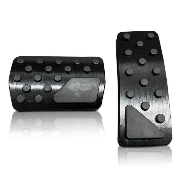 商品名:  Miytsya 2 PCS Aluminum Alloy Anti-Slip Gas Pedal Brake Pedal Cover Interior Accessories Kit for 2011-2023 Jeep Gra...