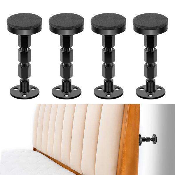商品名:  REFFU 4PCS Bed Stoppers Headboard Stoppers, Bed Noise Stoppers, Adjustable Threaded Bed Frame Anti-Shake Tool, Bed...