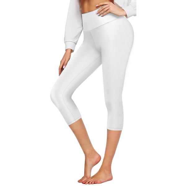 商品名: [WYZE] Capri Leggings for Women Butt Lift High Waisted Tummy Control No See-Through Yoga Pants Workout Running Legg...