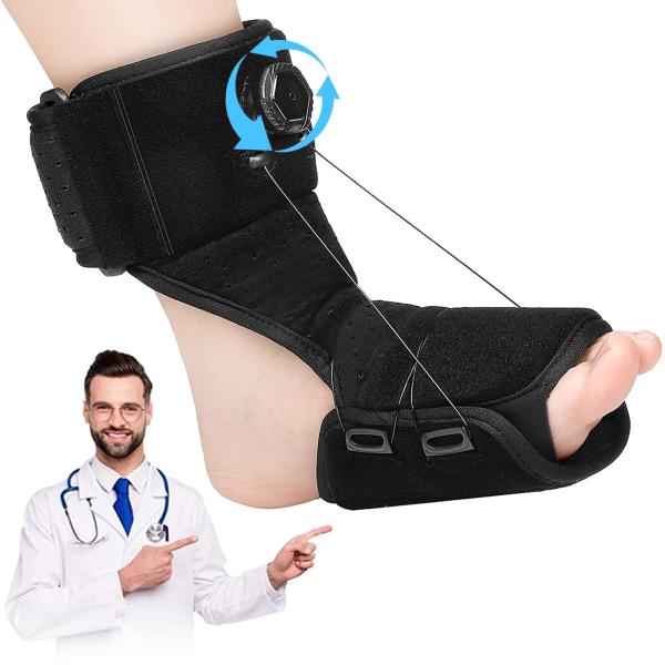 商品名:  2023 New Plantar Fasciitis Night Splint With Knob adjustment, Night Splint for Plantar Fasciitis Women &amp; Men, ...