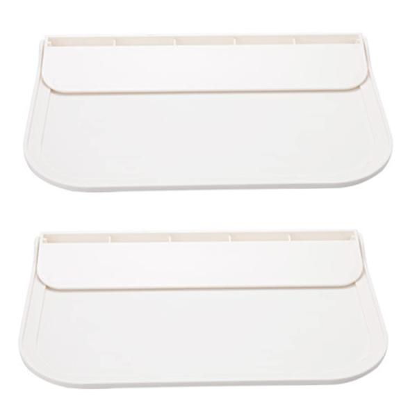 商品名:  VILLCASE 2pcs Collapsible Shelf Wall Rack Shelf Collapsible Shelves Kitchen Shelf Rack Acrylic Floating Wall Shelv...