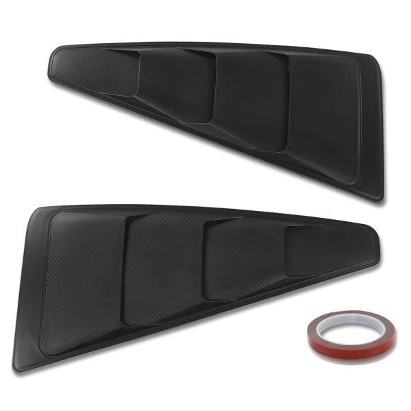 商品名:  CROSSDESIGN Quarter Side Window Louvers Board Compatible with Ford Mustang 2005-2014 Blackブランド: CROSSDESIGN高さ: 5cm...