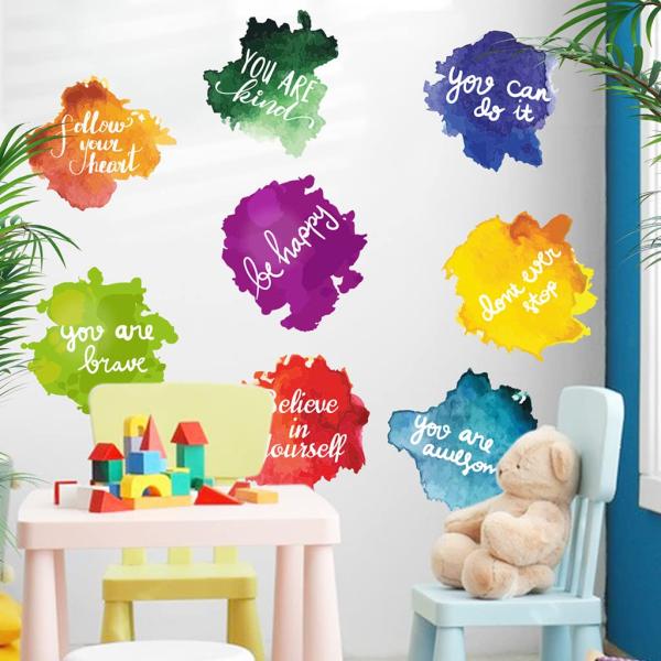 商品名:  Inspirational Quotes Wall Decals, Kids Room Paint Graffiti Vinyl Wall Art Stickers, Motivational Saying Wall Stick...