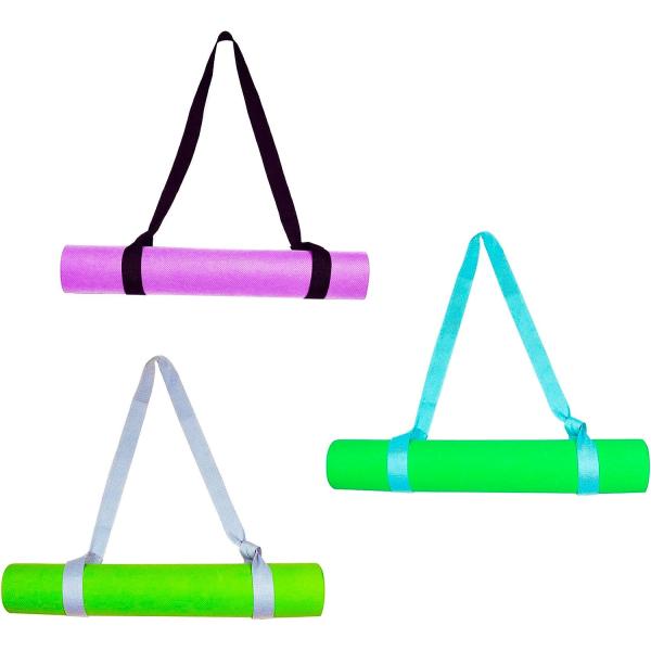 商品名XIAOXGXF ヨガマットストラップ ヨガマットキャリア 調節可能なヨガマットスリング 持ち運び用 3個, グレー, Total Length:55"" , width:1.5""XIAOXGXF 3 PCS Yoga Mat St...