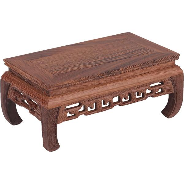 商品名Gmasiou Small Altar Table,Wood Display Riser,Perfect Used for Prayers, Meditations, Statues or Wood Pedestal Stand fo...