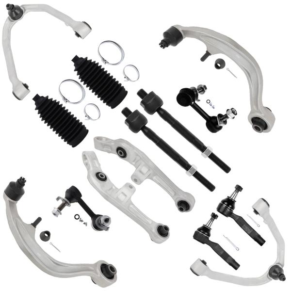 商品名:  SCITOO 14-PC Suspension Kit Replacement fit for 350Z for G35 Lower Control Arm Upper Lower Control Arm and Ball Jo...