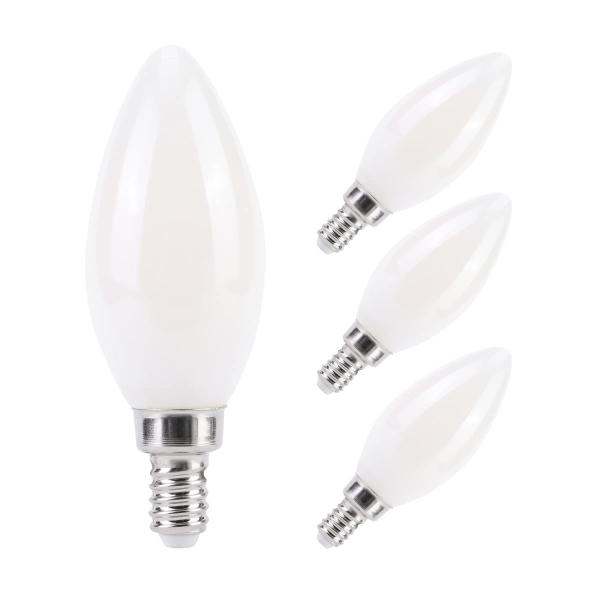 商品名:  KINUR LED Candelabra Light Bulb 40 watt Equivalent 4W E12 LED bulb5000K Soft White Chandelier Decorative Candle Li...