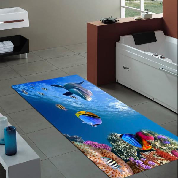 商品名:  WODEJIA Flannel Mat Non Slip 3D Print for Bedside and Living Room,Clearance MatS Absorbent Moisture Dust Forlaundr...