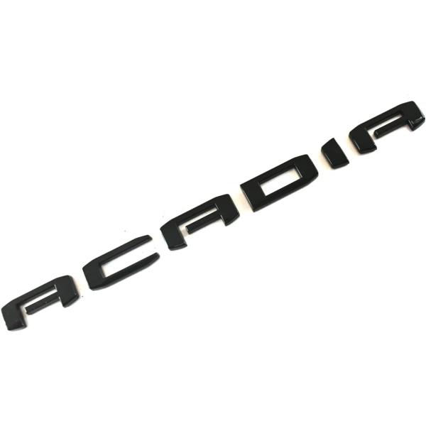 商品名1x Fits Acadia Front Door or Rear Liftgate Fender Sticker 3D Badge Nameplate Logo Emblem Replacement for 2019-2021 GM...
