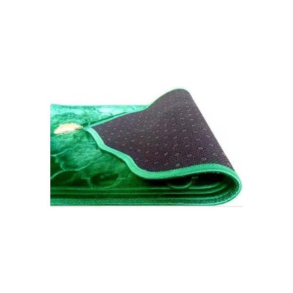 商品名Prayer Rug Islam pro (Green) (45.28"" × 25.59"") inch (65 × 115) cm,New Islamic Prayer Rug Ramadan or eid Gift, for M...