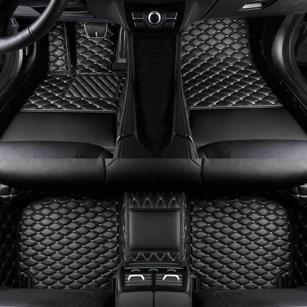 商品名:  VOZAR Customize All-Weather Protection Luxury Leather Floor Mats for Cars, SUVs, and Trucks According to Automotiv...