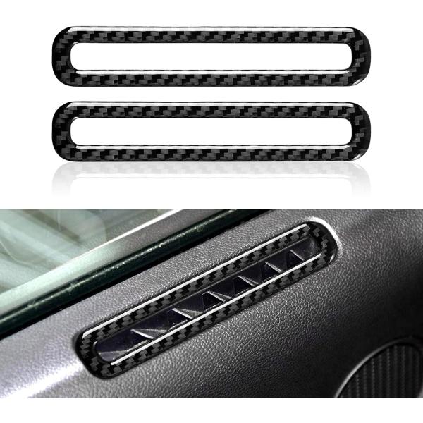 商品名Side Door Defogger Air Vent Outlet Sticker Decal Cover for Ford Mustang 2015 2016 2017 2018 2019 2020 2021 2022 2023 ...