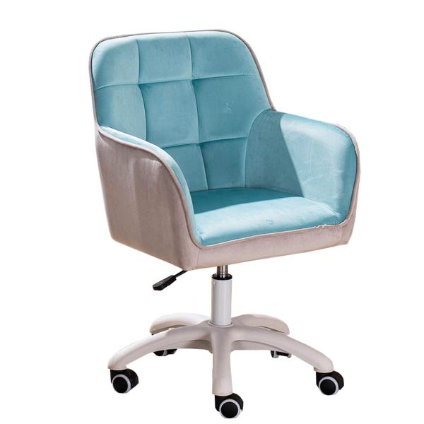 商品名:  ECBETCR Chair Mid Back Velvet Office Chair Swivel Home Adjustable Height, Executive Computer Desk Chair Comfort Er...