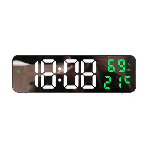 商品名:  Outop Led Wall Clock, Wall-Mounted Large Screen Digital Clock Time Temperature Humidity Display Electronic Clock W...