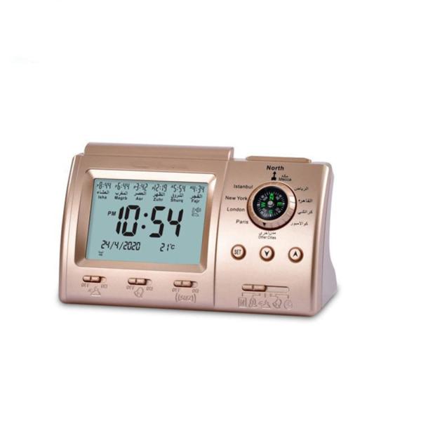 商品名:  EastVita Muslim Athan Clock, Azan Table Clock, Azan Athan Prayer Clock for 1150 Cities, Islamic Azan Time for All ...